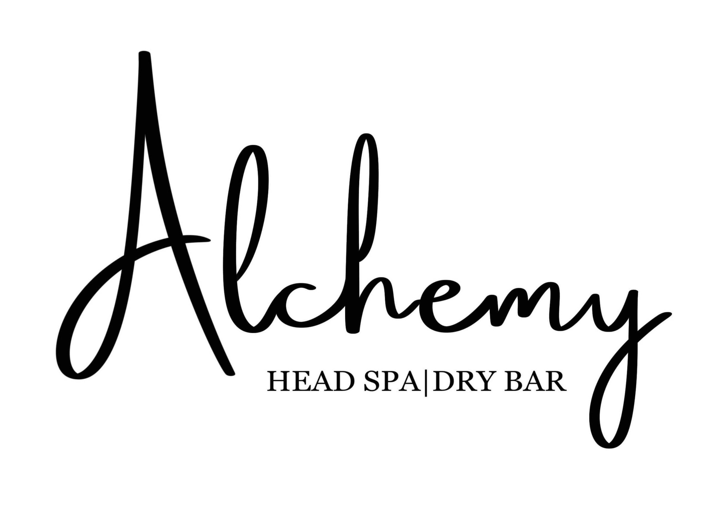 Alchemy head spa dry bar, LLC logo